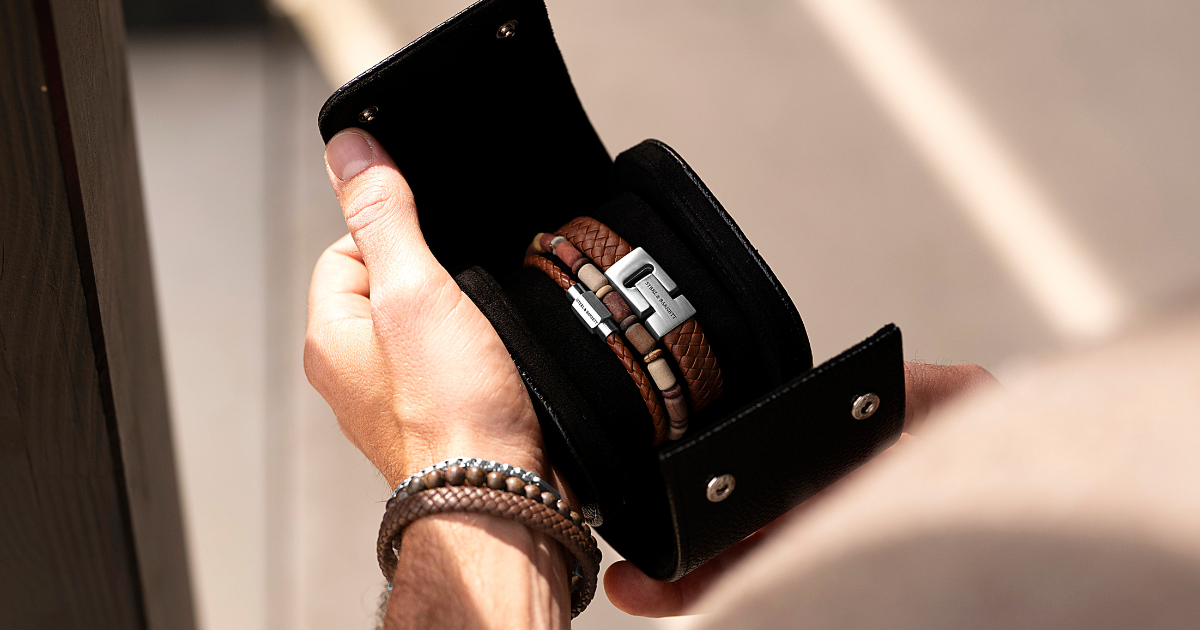 Men's Tiger Eye Bracelets | STEEL & BARNETT